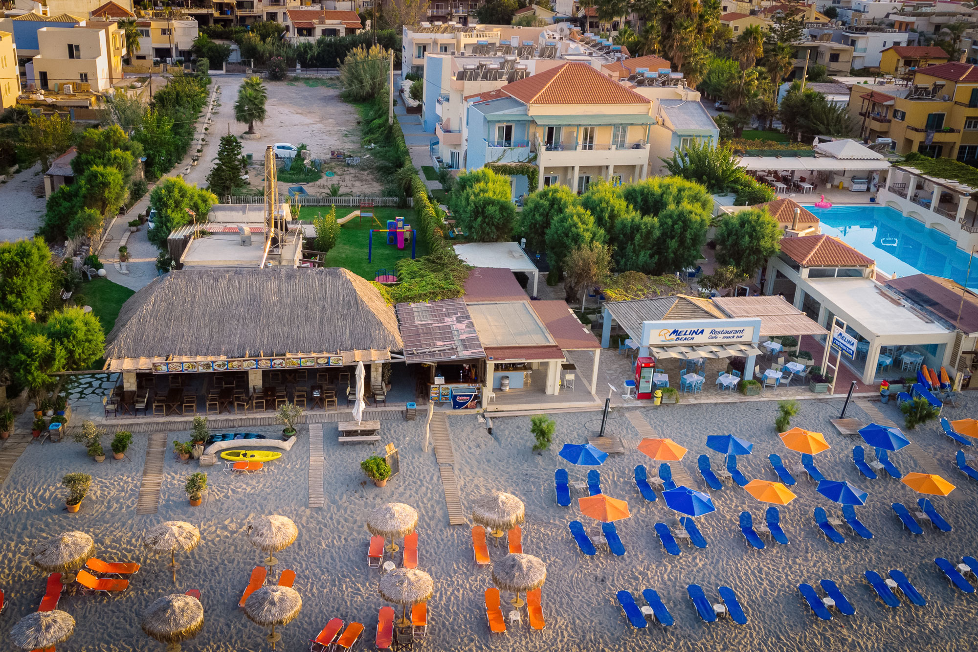 Location - Melina Beach Hotel